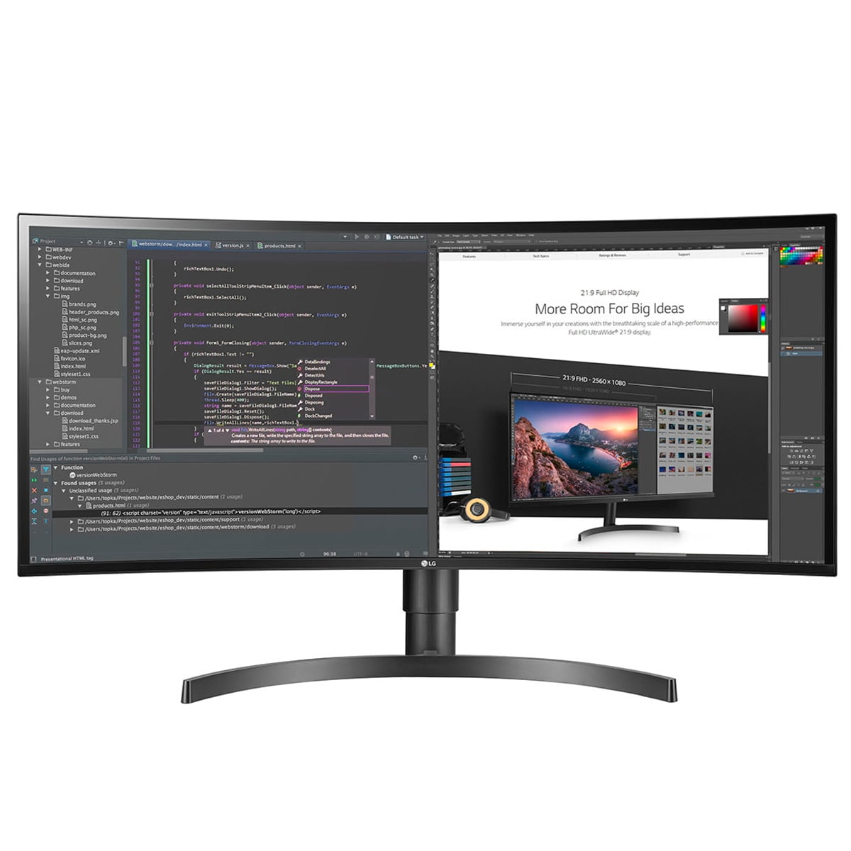 Monitor Samsung de 24" Diseño Sin Bordes - Compudemano