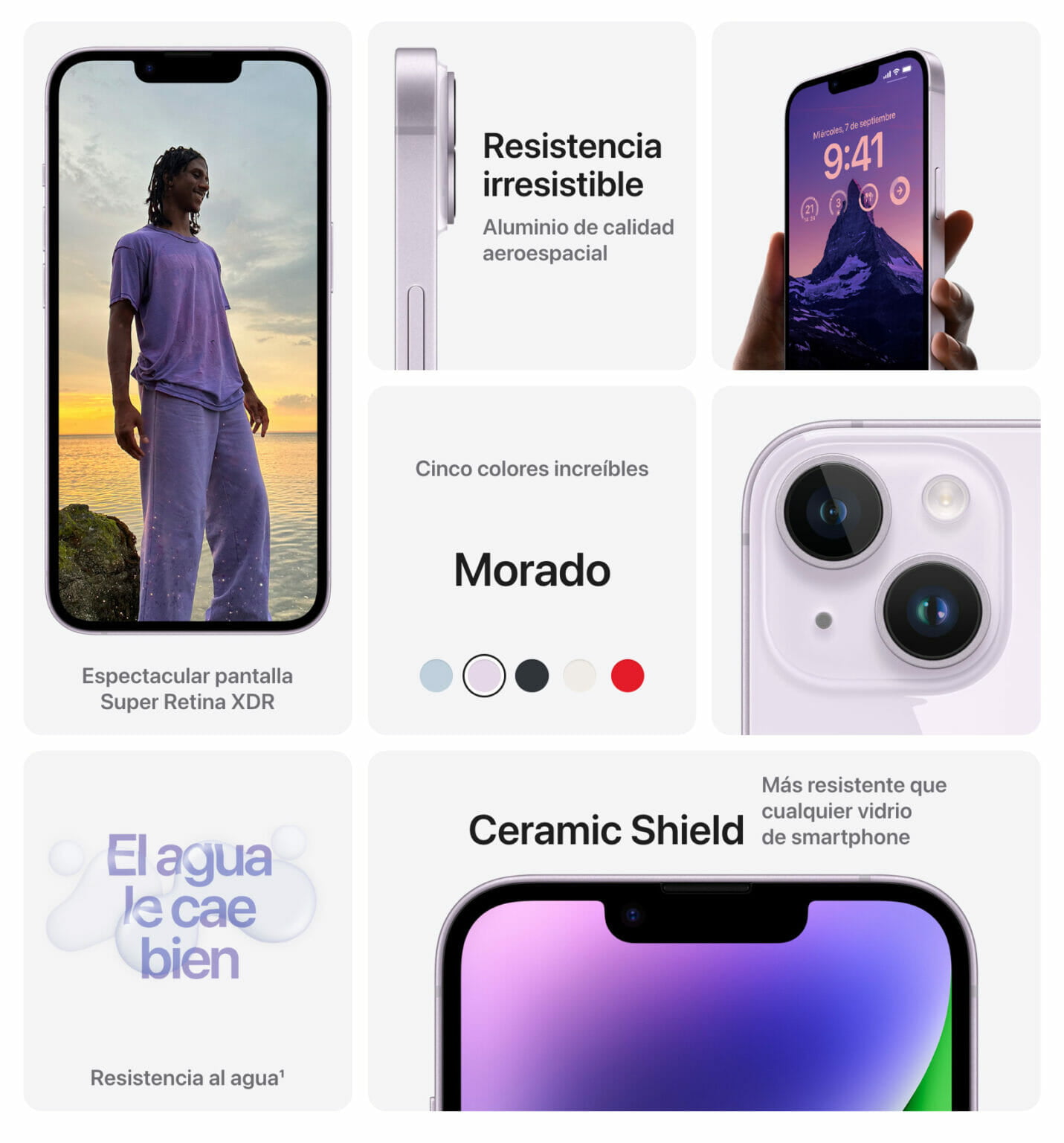 Apple iPhone 14 128GB | Medianoche - Compudemano